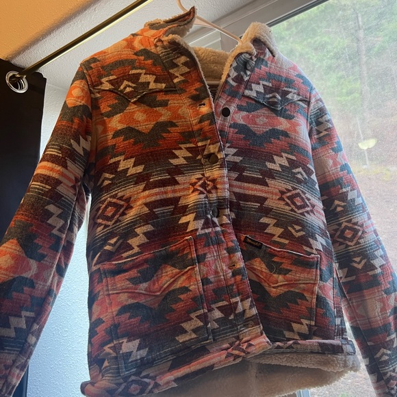 Wrangler | Jackets & Coats | Wrangler Multicolor Aztec Jacket With ...